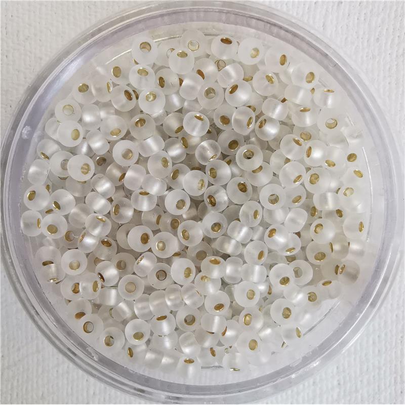 PERLE MAT SR. SRED. BELE 2,6MM 17G