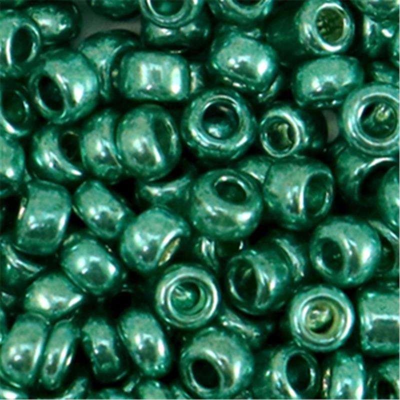 PERLE METALIC TURKIZ 4MM 17G
